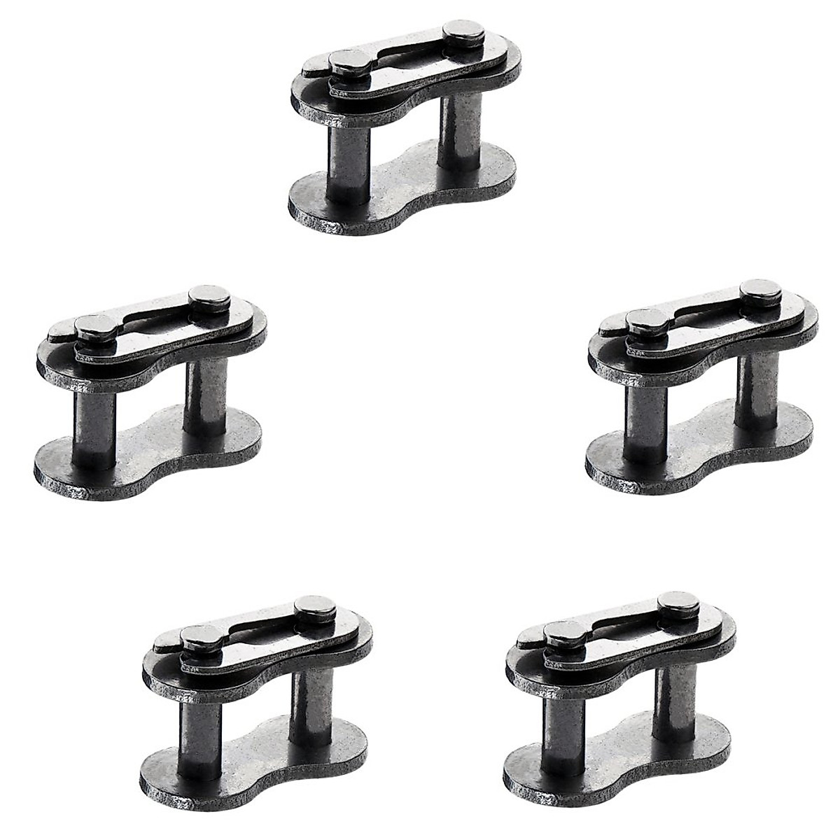 QAZAKY Compatible with 5 pcs 530 Drive Chain Repair Master Connector Split Link for ATV Quad Scooter Motorcycle Go Kart Moped Pit Dirt Pocket Racing Bike Triumph Yamaha