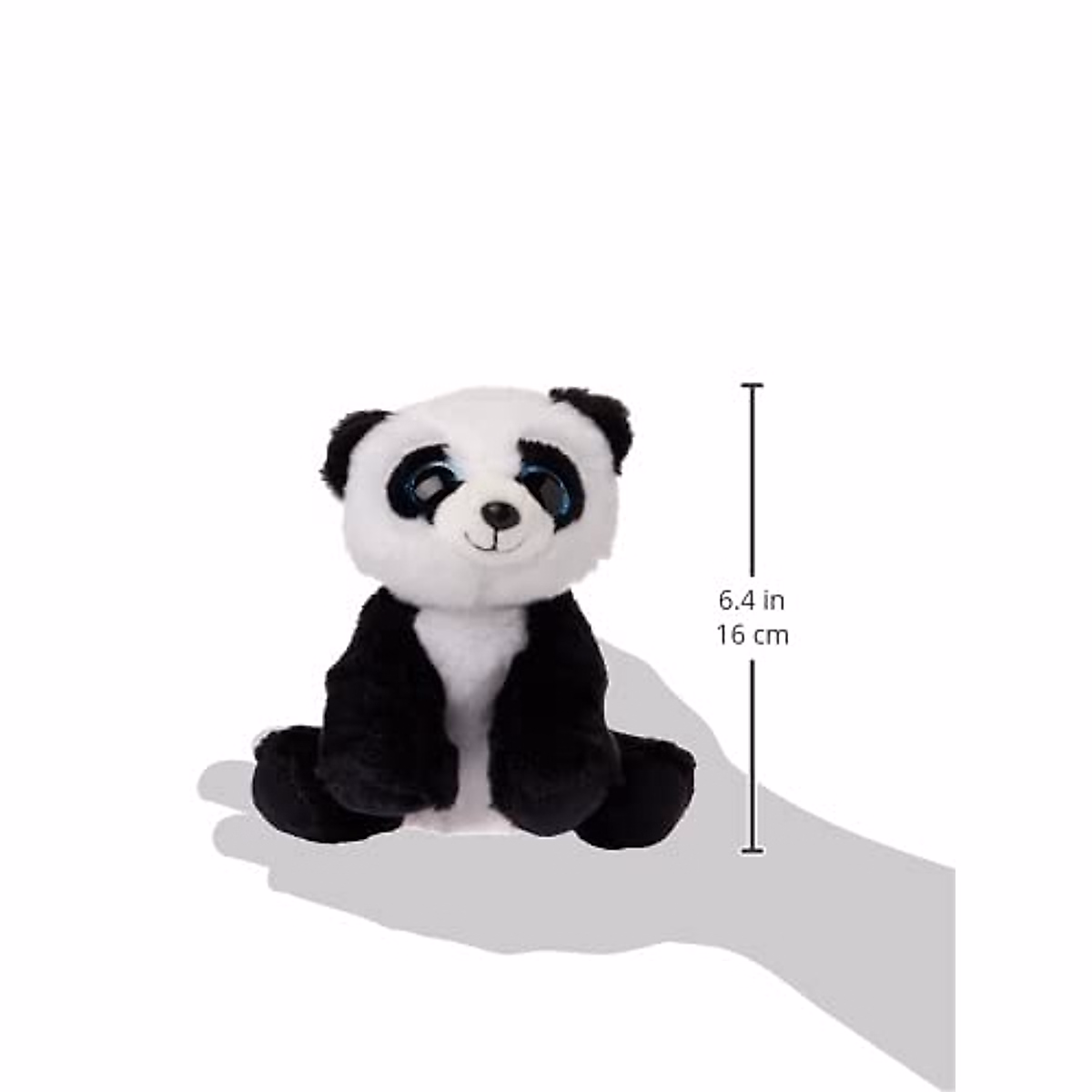 TY 41204 Baboo Panda Beanie Babies, Multicolored, 15 cms high