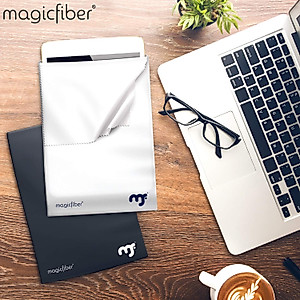 MagicFiber Microfiber iPad Sleeve Case (2 Pack) Light Protection and Screen Cleaning for iPad 9.7, 10.5, Pro, New iPad Air - Compatible with 9.7-11 Inch iPad Tablets