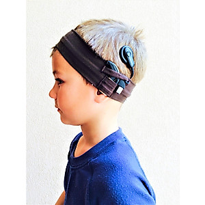hearinghenry Junior Everyday Cochlear Implant Headband (Age 3yrs-10yrs) (Blue Galaxy)