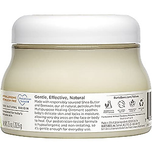Burt's Bees Baby Healing Ointment, Face & Body Skin Care, Moisturizing with Shea Butter, 100% Natural, 7.5 Ounce