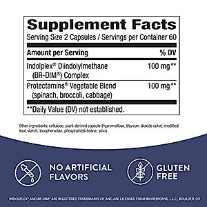 Nature's Way DIM-Plus Supplement, Diindolylmethane, 120 Capsules, (Packaging May Vary)