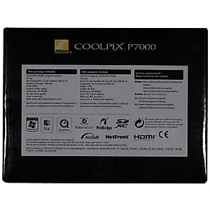 Nikon Coolpix P7000 10.1 MP Digital Camera with 7.1x Wide Zoom-Nikkor ED Lens and 3-Inch LCD