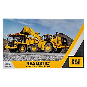 CAT Construction Toys, Steel Construction Excavator - Heavy-Duty & Durable - Ergonomic Handles 3+ Years - Perfect for Kids, Dig & Haul Dirt All Day Long
