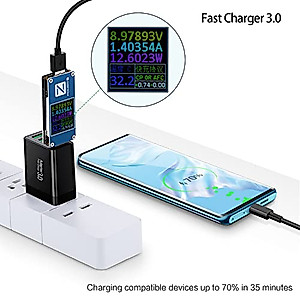 iSeekerKit Fast 3.0 Wall Charger, 3-Pack 4 Ports USB Wall Charger Adapter Fast USB Charging Block USB Charger Block Compatible for Wireless Charger, Samsung Galaxy S23 S22, iPhone 15 14 13 12, iPad