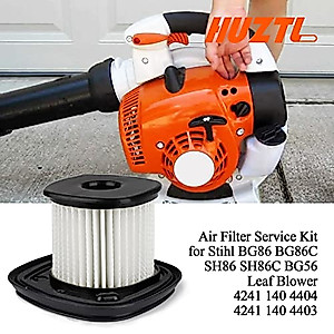 HUZTL BG86 Carburetor Air Filter Kits for STIHL SH86 SH86C BG86C BG86CE BG86Z BG86CEZ Leaf Blower
