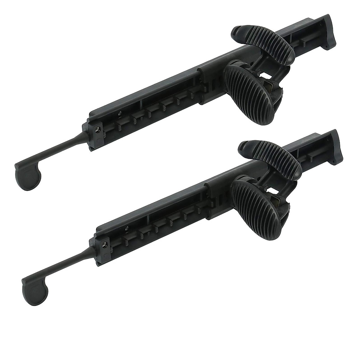 NovelBee Pair Adjustable Locking Foot Braces Pedals Foot Pegs for Kayak Boat Direction Control (Left and Right)