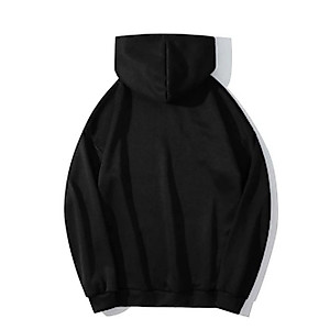 VNISPAN New XP&LR Merch Hoodie Glow In The Dark Stars Pullover Street Clothing for Men and Women (Black-1,M)