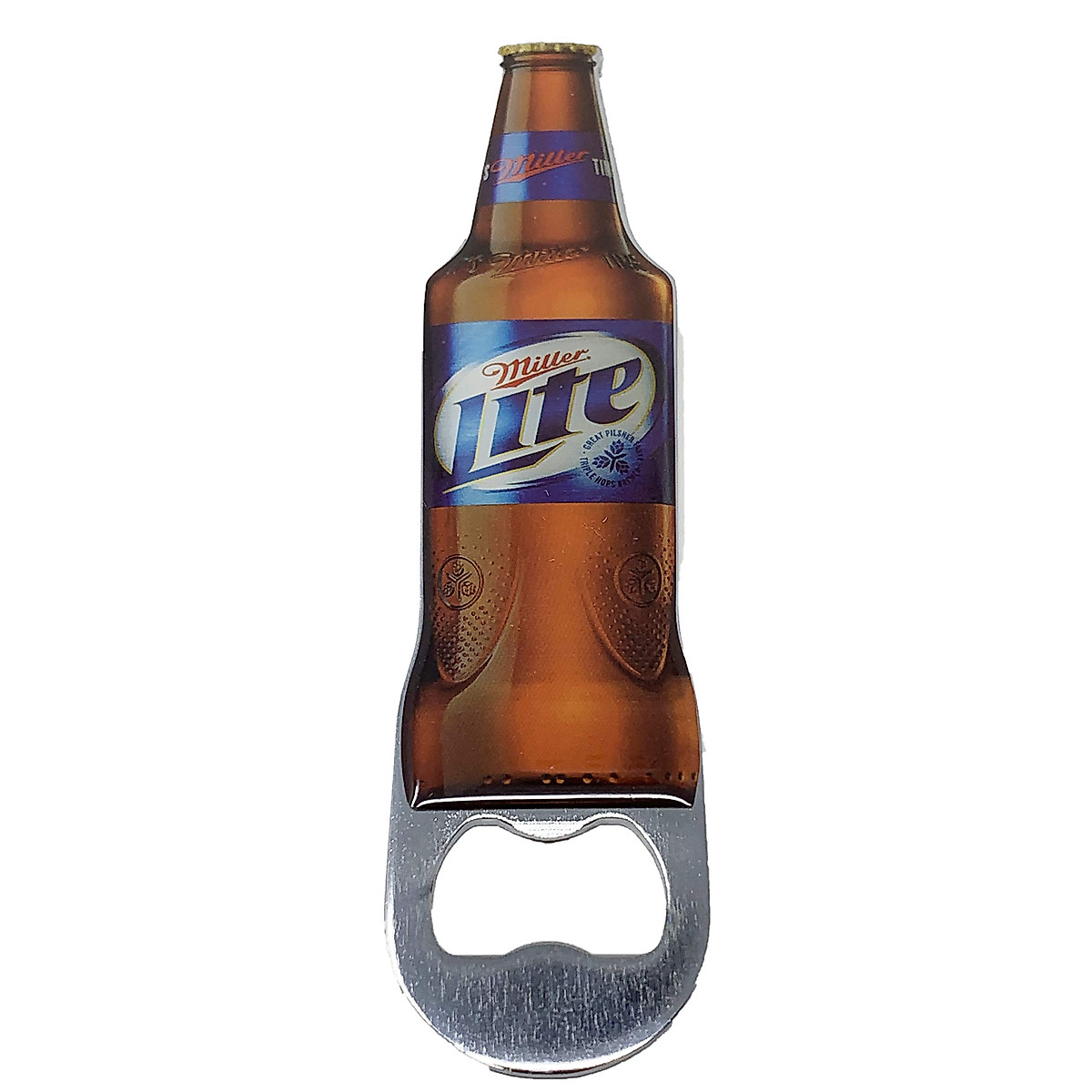 Official Miller Lite Bottle Opener Metal 7" Long