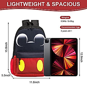 Grandess Kids Backpack, Cute School Backpacks for Girls Boys Elementary Students, Lightweight Toddler Preschool Backpack Kindergarten, Waterproof Kids' Backpack with Adjustable Padded Straps