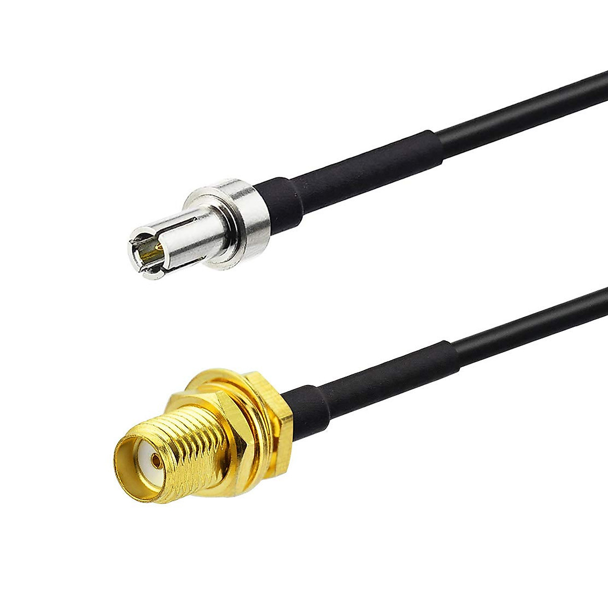 Bingfu 4G LTE Antenna Adapter SMA Female to TS9 Connector Coaxial Pigtail Cable 15cm 6 inch (2-Pack) Compatible with 4G LTE Mobile Hotspot MiFi Router Cellular Broadband Modem USB Modem Dongle Adapter