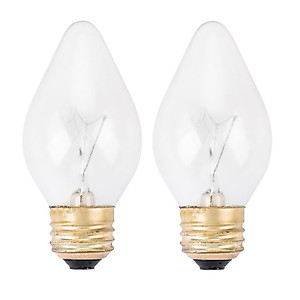 OCS Parts Hatco 02.30.043.00 Replacement Light Bulbs | 60W Torpedo Shape Replacement Lamps for Hatco Food Warmers (2-Pack)