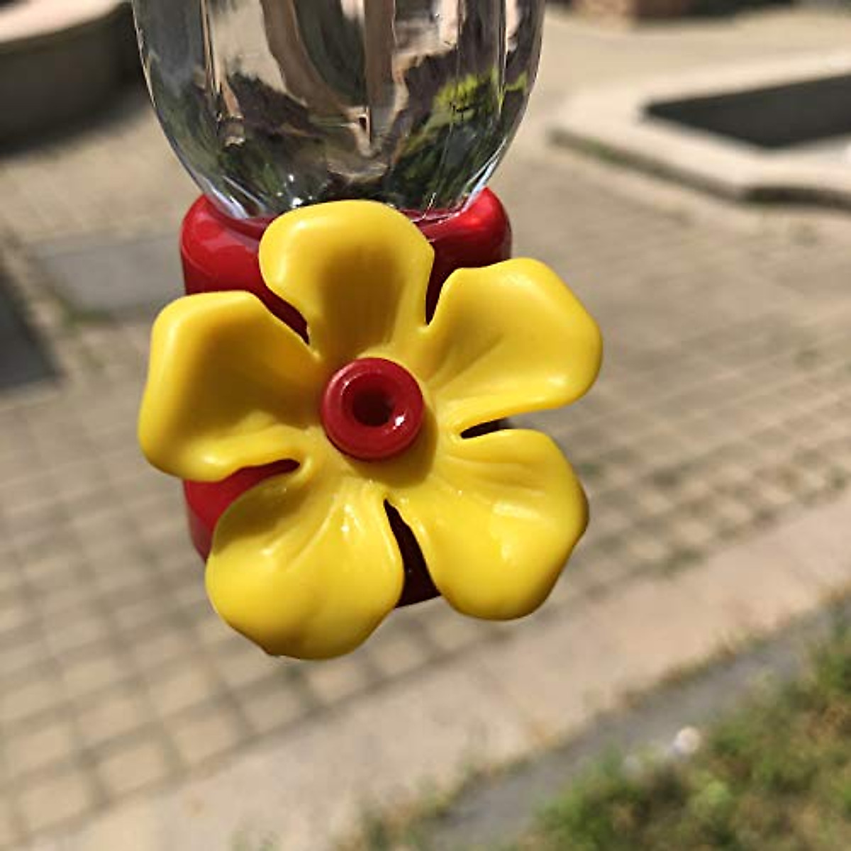 VIMOA Mini Hummingbird Feeder 4 Pack Small Hummingbird Feeders for Outdoor 2.3oz