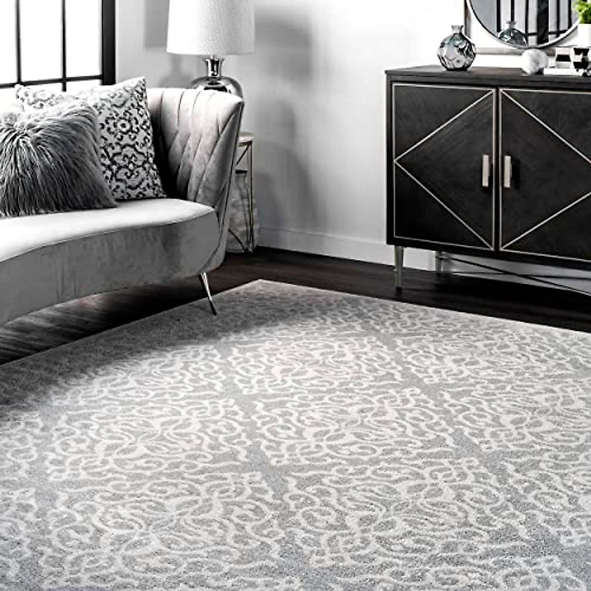 nuLOOM Contessa Ombre Area Rug, 10' x 14', Grey