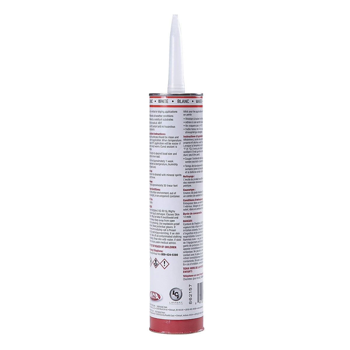 Lippert 1010 Non-Sag Sealant for 5th Wheel RVs, Travel Trailers and Motorhomes