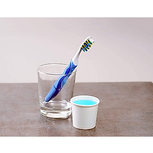 TashiBox 3 oz white paper bath cups, 200 count