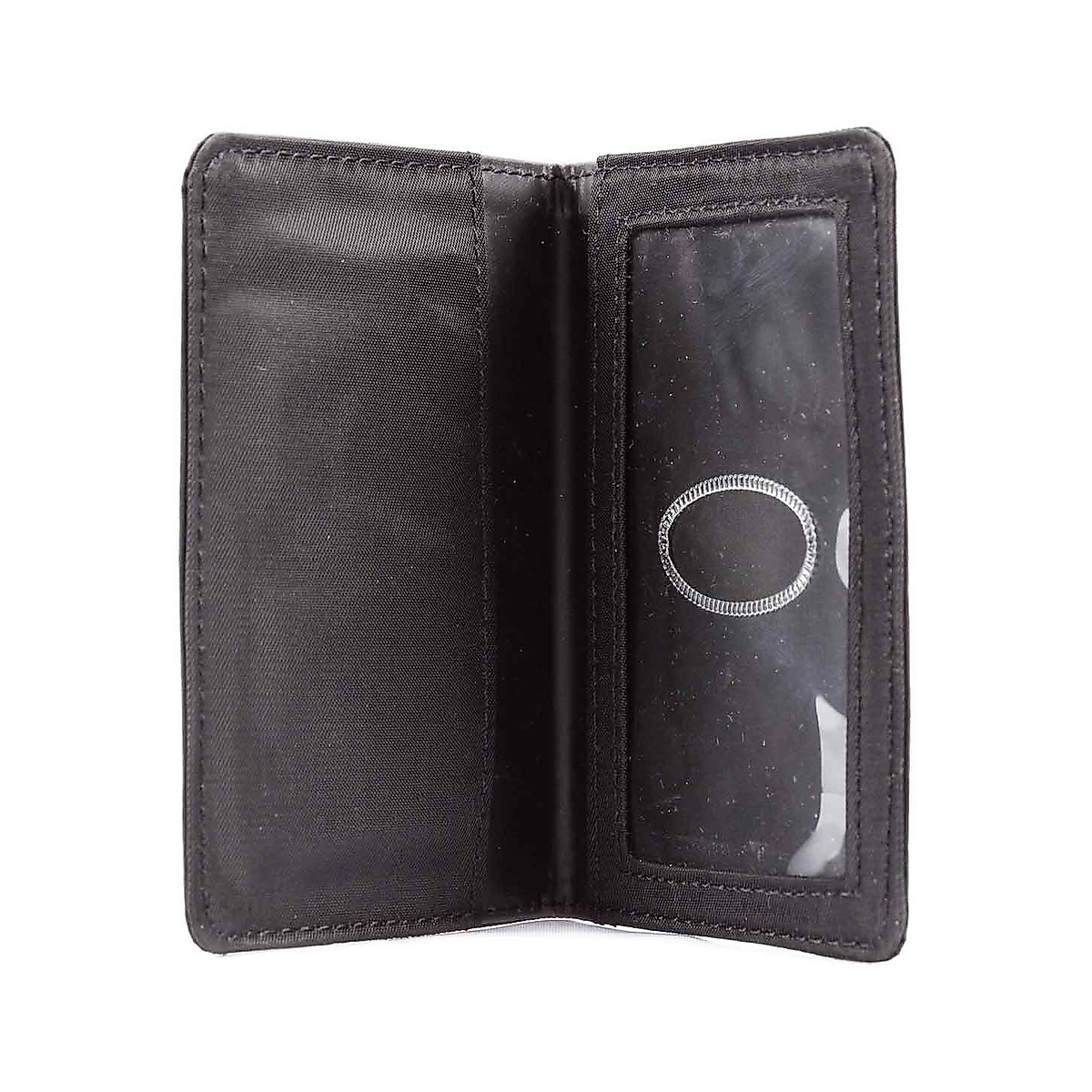 Big Skinny Card Case Slim Wallet, Holds Up to 16 Cards, Black