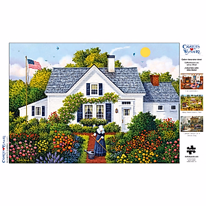 Buffalo Games - Charles Wysocki - Elizabeth's Garden - 300 Large Piece Jigsaw Puzzle