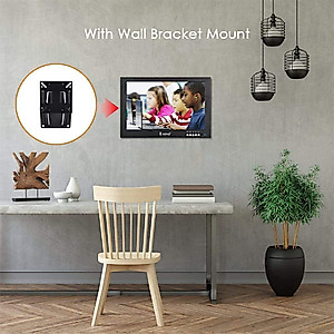 Eyoyo 10 Inch IPS Hdmi Monitor TFT LCD Display 1280x800 Resolution Portable Small HD Monitor with HDMI BNC VGA AV USB Input and Built-in Speaker for Video Display Screen DVD PC Laptop