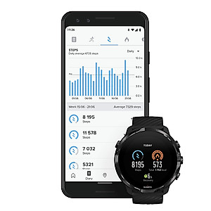 SUUNTO 7 GPS Sports Smart Watch, Black