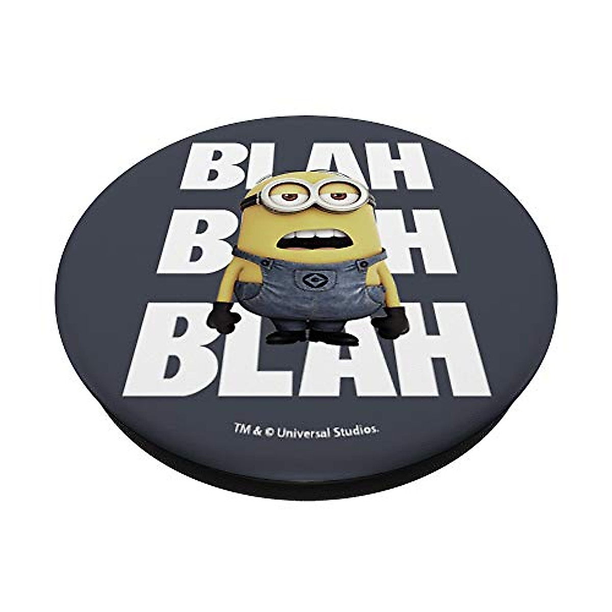 Despicable Me Minions Blah Blah Blah PopSockets PopGrip: Swappable Grip for Phones & Tablets