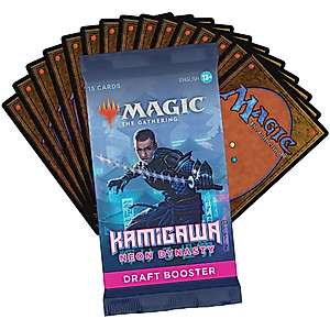 Magic: The Gathering Kamigawa: Neon Dynasty Draft Booster Box | 36 Packs (540 Magic Cards)
