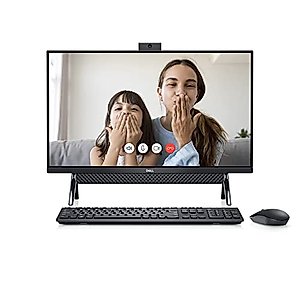 Dell Inspiron 7700 27-inch All in One Desktop Computer - FHD (1920 x 1080) Display, Pop-Up Webcam, Intel Core i7-1165G7, 12GB DDR4 RAM, 1TB HDD, Intel Iris Xe Graphics, Windows 11 Pro - Black