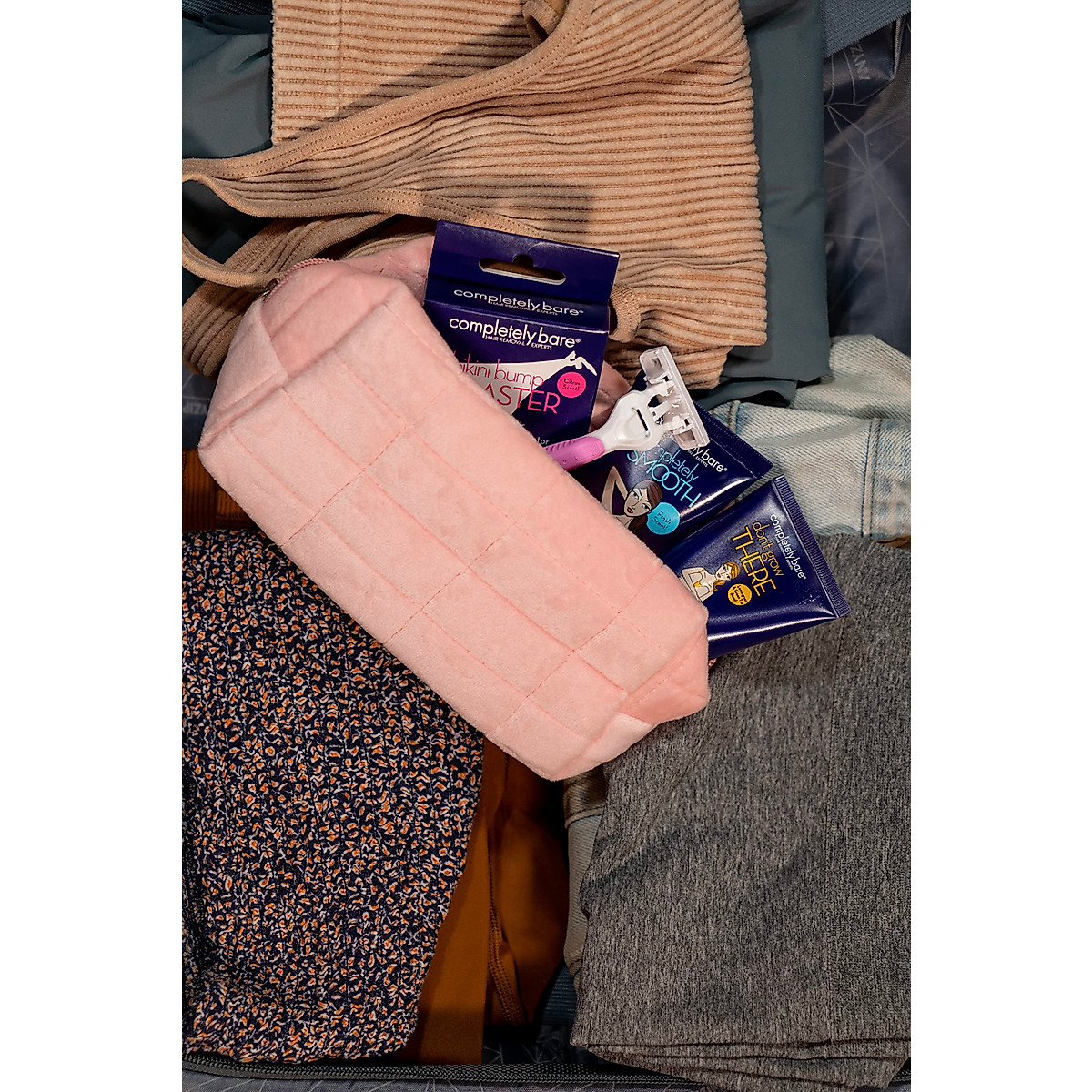 completely bare completely SMOOTH Moisturizing No-Bump Shave Gel Travel Size 2.0 FL OZ