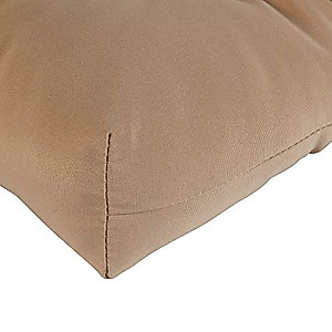 Greendale Home Fashions Outdoor 51x18-inch Bench Cushion, Set of 1, Sand Dollar