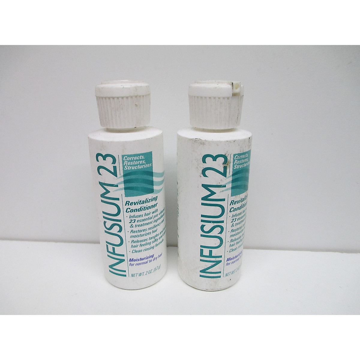 Infusium 23 Revitalizing Conditioner - Moisturizing for Normal to Dry Hair - 2 Fl. Oz. /57g(2 Count)