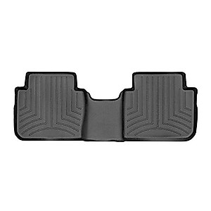 WeatherTech Custom Fit FloorLiners for Honda CR-V, CR-V Hybrid - 2nd Row (4411102), Black