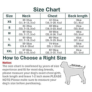 Dog Full Body Warm Fleece Coat with Legs Puppy Pyjamas Jumpsuit Suit with Reflective Zipper Closure Put on and Off Easy and Safety - Red - XL