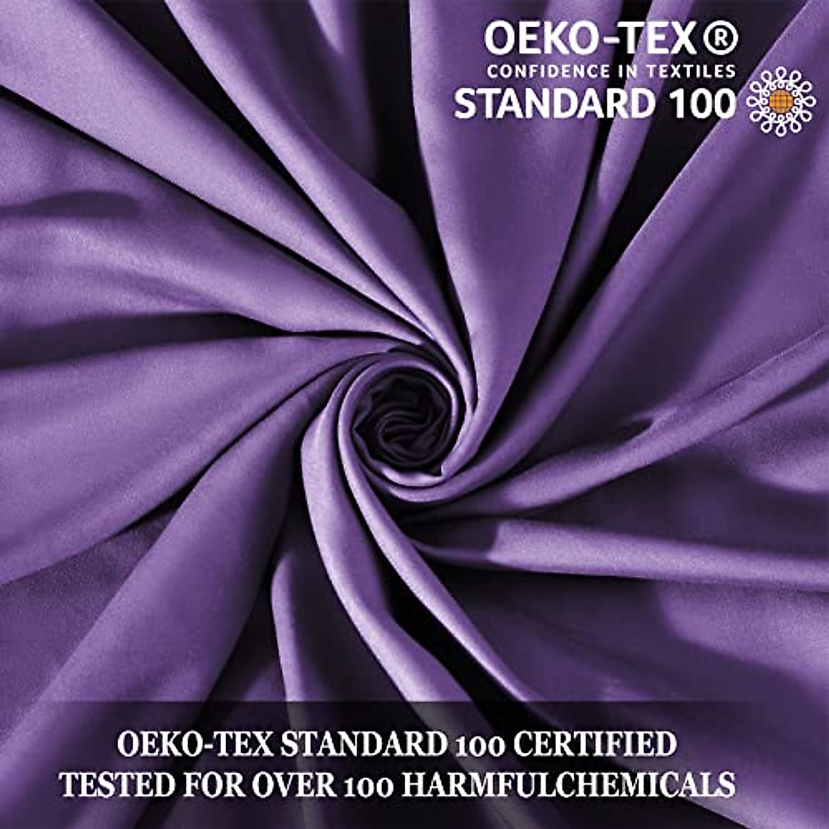 Whitney Home Textile Twin Size Sheet Set - Rayon Derived from Bamboo, Luxury Cooling Bed Sheets, 16" Extra Deep Pocket, Soft & Breathable Hotel Bedding Sheets and Pillowcases Sets