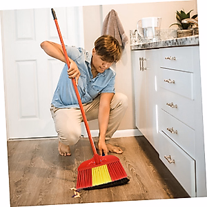 NOLITOY 3pcs Broom Head Broom Replacement Head Brooms Brush Heads Pooter Broom Accessories Broom Outdoor Sweeper Head Broom Parts Indoor Red Piso Plastic