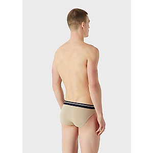Emporio Armani Men's Side Logo Brief, Rope