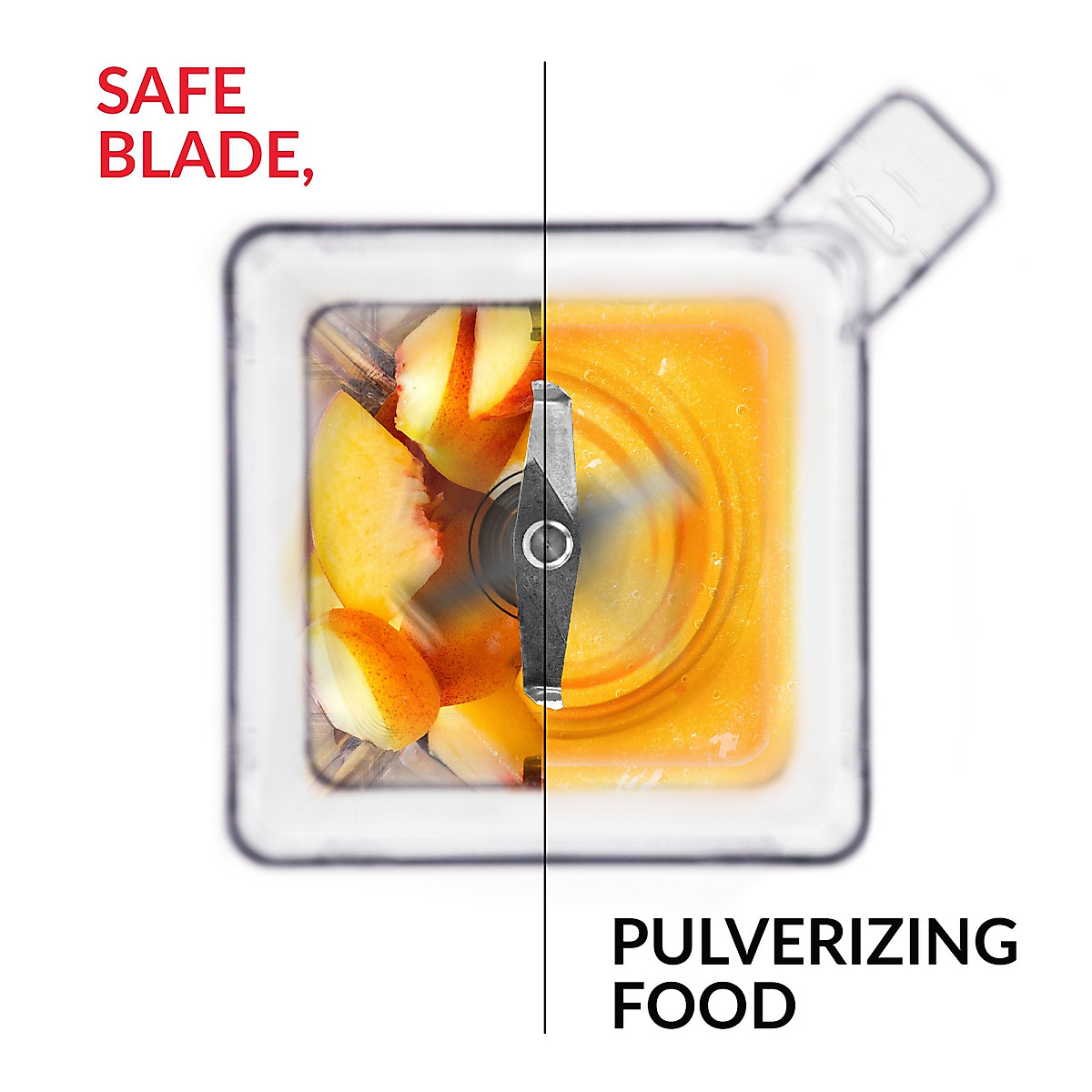 Blendtec Total Classic Original Blender and 75 oz FourSide Blender Jar - Kitchen Blender Bundle - Red