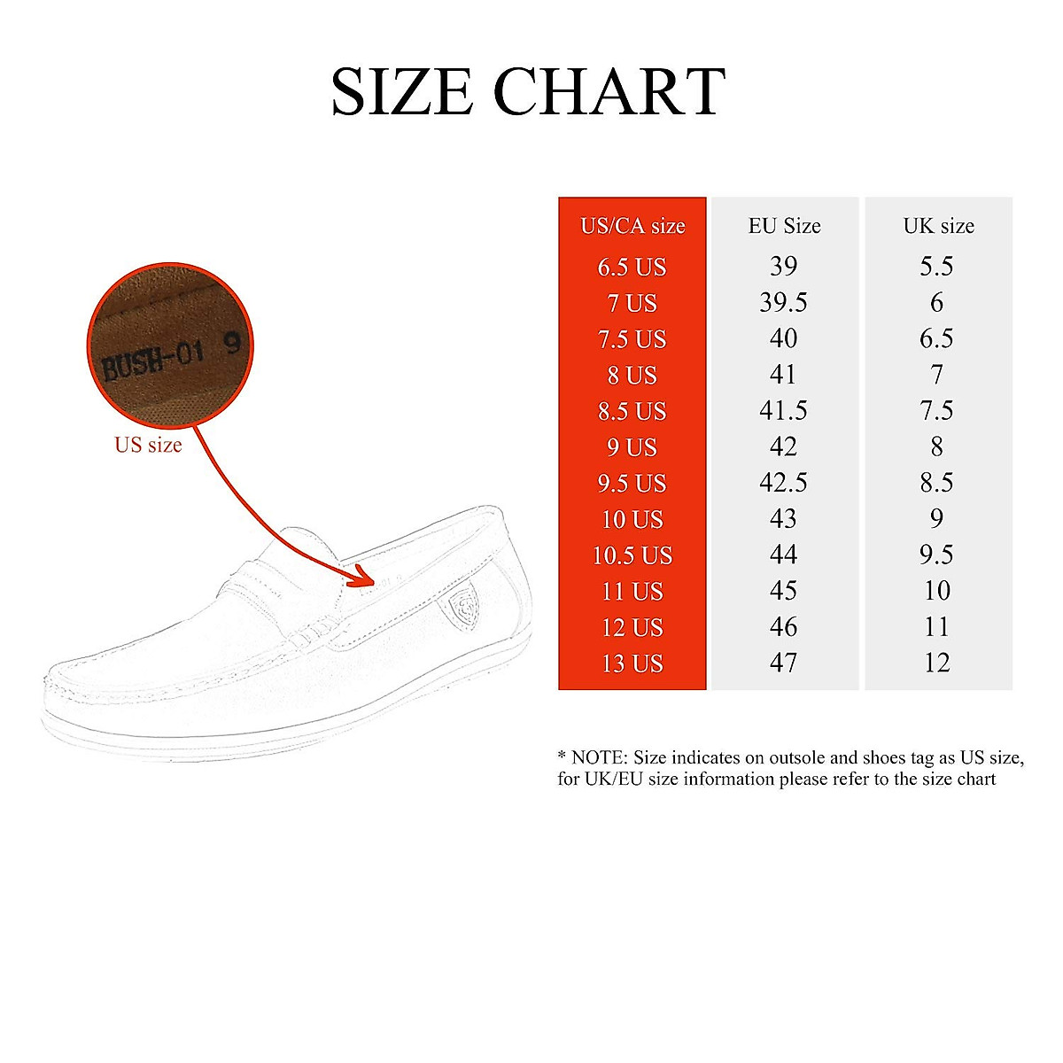 Bruno Marc Men's BUSH-01 White Driving Loafers Moccasins Shoes - 13 M US