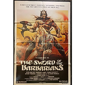 1983 Apocalyptic Adventure - Warriors of the Wasteland - SciFi Apocalypse Mad Max Grunge Vintage Original Movie Poster