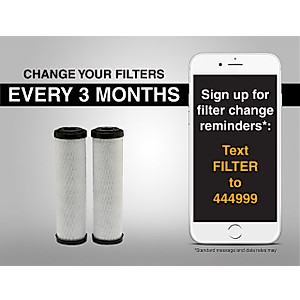 Whirlpool WHA2BF5 Water Filter, Standard Capacity, White