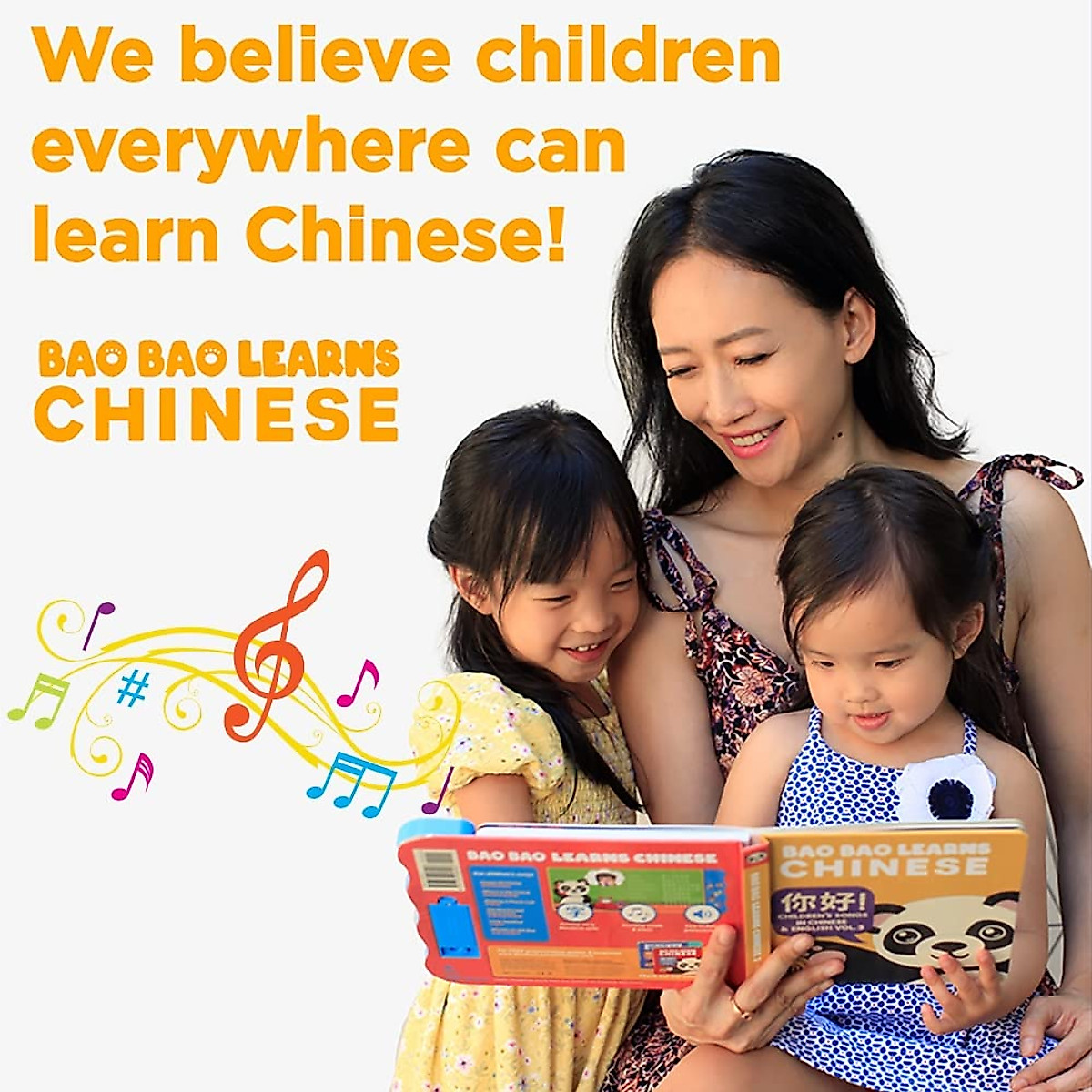 Bao Bao Learns Chinese Vol. 3, Chinese Books for Kids, Chinese New Year Gifts, Chinese Baby Book, Mandarin Chinese Board Books for Children, Chinese Learning Book, Bilingual Book & Musical Toys
