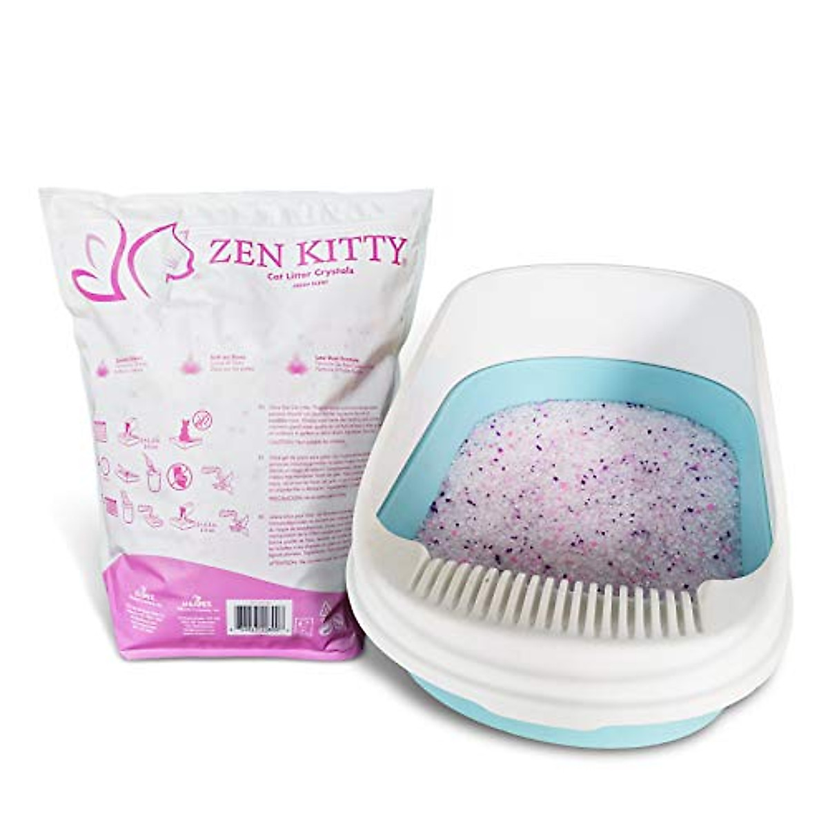 ZenKitty Crystal Cat Litter Fresh Scent