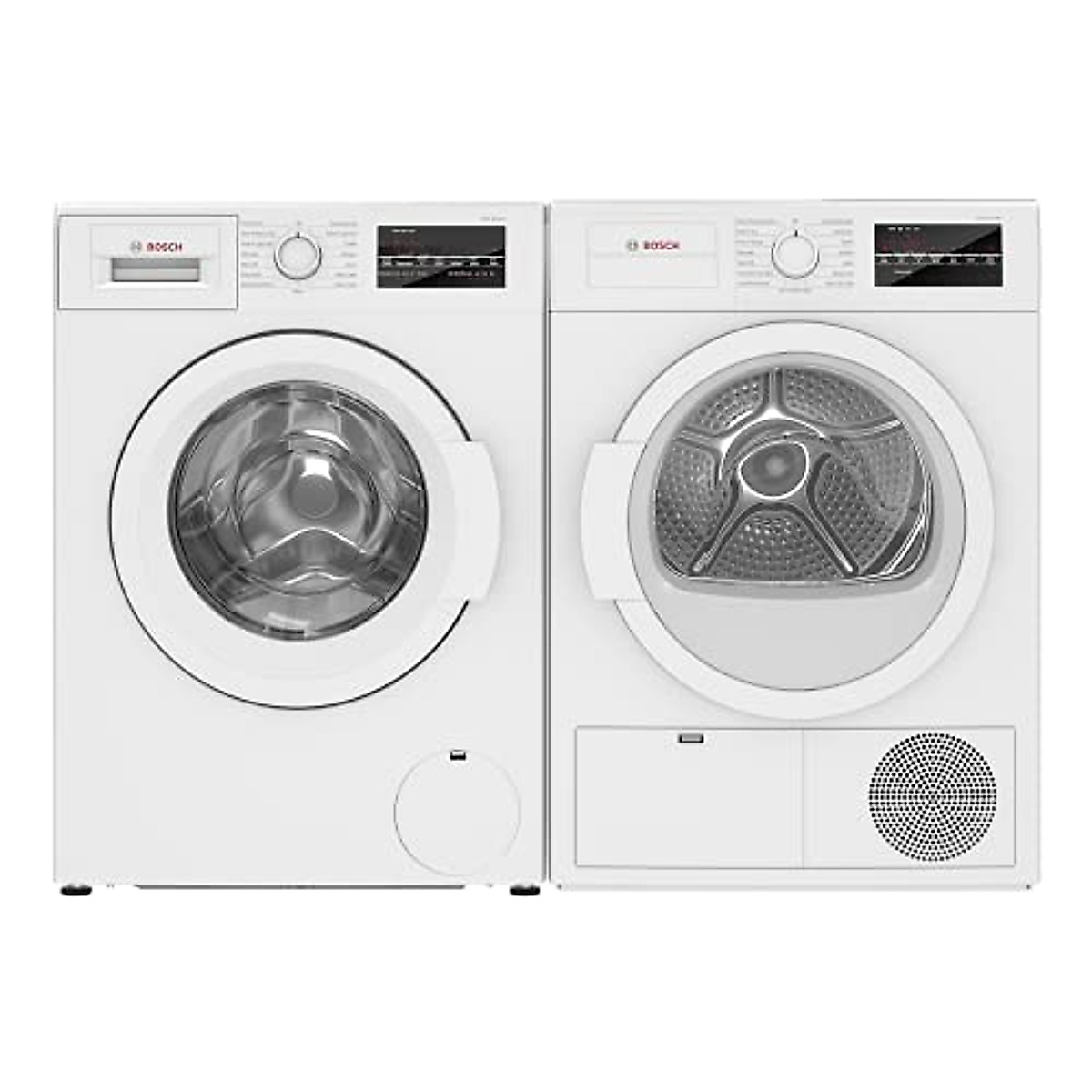 Bosch 300 Series 24-Inch Condensation Dryer - ENERGY STAR - WTG86403UC - White
