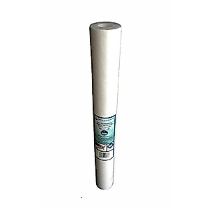 WFD, WF-SP205 2.5"x20" 5 Micron Sediment Water Filter Cartridge, Spun Polypropylene, Fits in 20" Standard Size Housings of Filtration Systems (1 Pack)