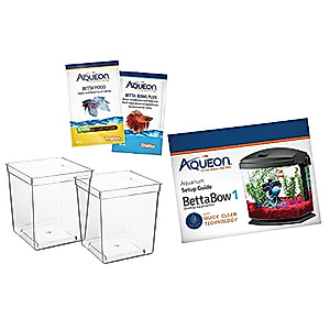 Aqueon 00800190: Aquarium Kit BettaBow W/Quick Clean Technology 1G
