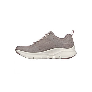 Skechers Women's Arch Fit - Comfy Wave - Dark Taupe Knit/Trim - US 9