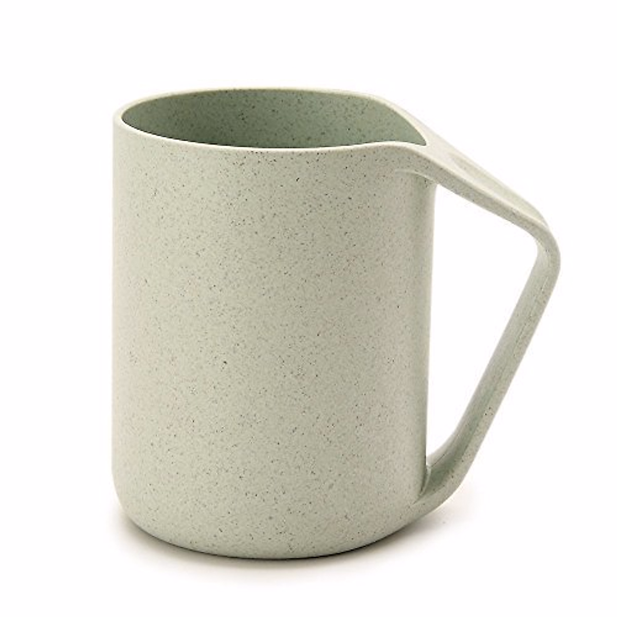 eoocvt 4pcs Eco Friendly Healthy Wheat Straw Biodegradable Plastic Cup Mug for Water, Coffee, Milk, Juice, Tea (1pc, fl.13.5oz) (4 Cups)