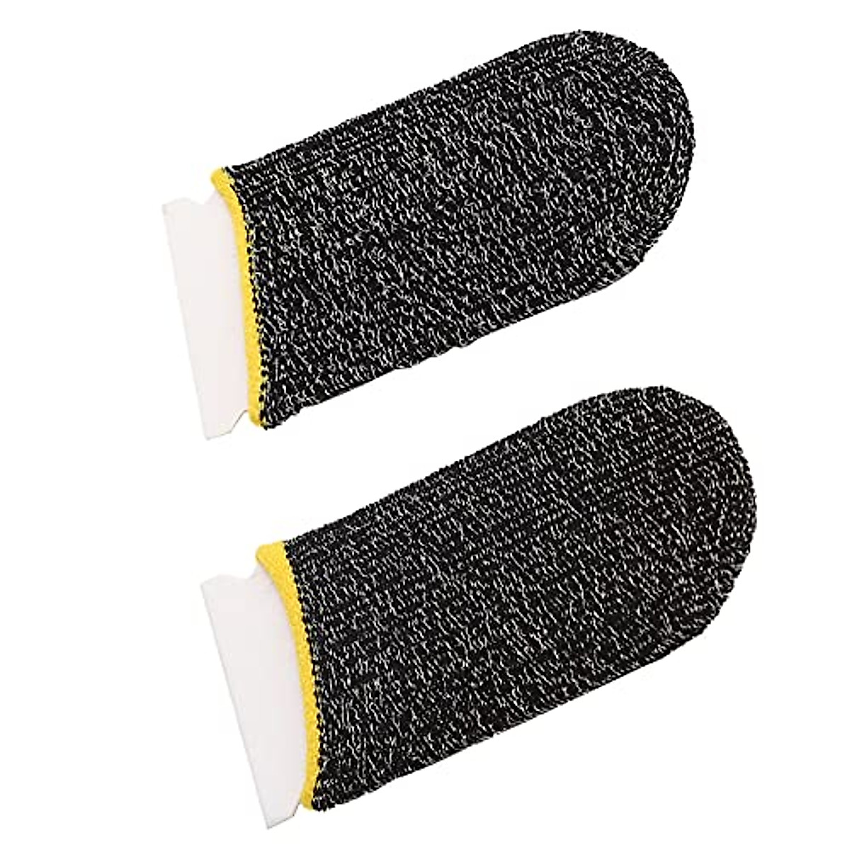 SALUTUY Game Control Sleeves, Comfortable Lightweight and Portable Game Finger Sleeves Wear-Resistant and Breathable for Mobile Game for Family