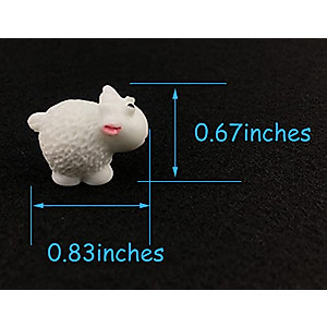 HoneyToys Miniature Garden Herd of Sheeps