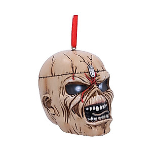 Nemesis Now Iron Maiden Trooper Eddie Hanging Ornament 7.5cm, Resin, Beige, Officially Licensed Iron Maiden Merchandise, Iron Maiden Collectible, Cast in The Finest Resin, Expertly Hand-Painted