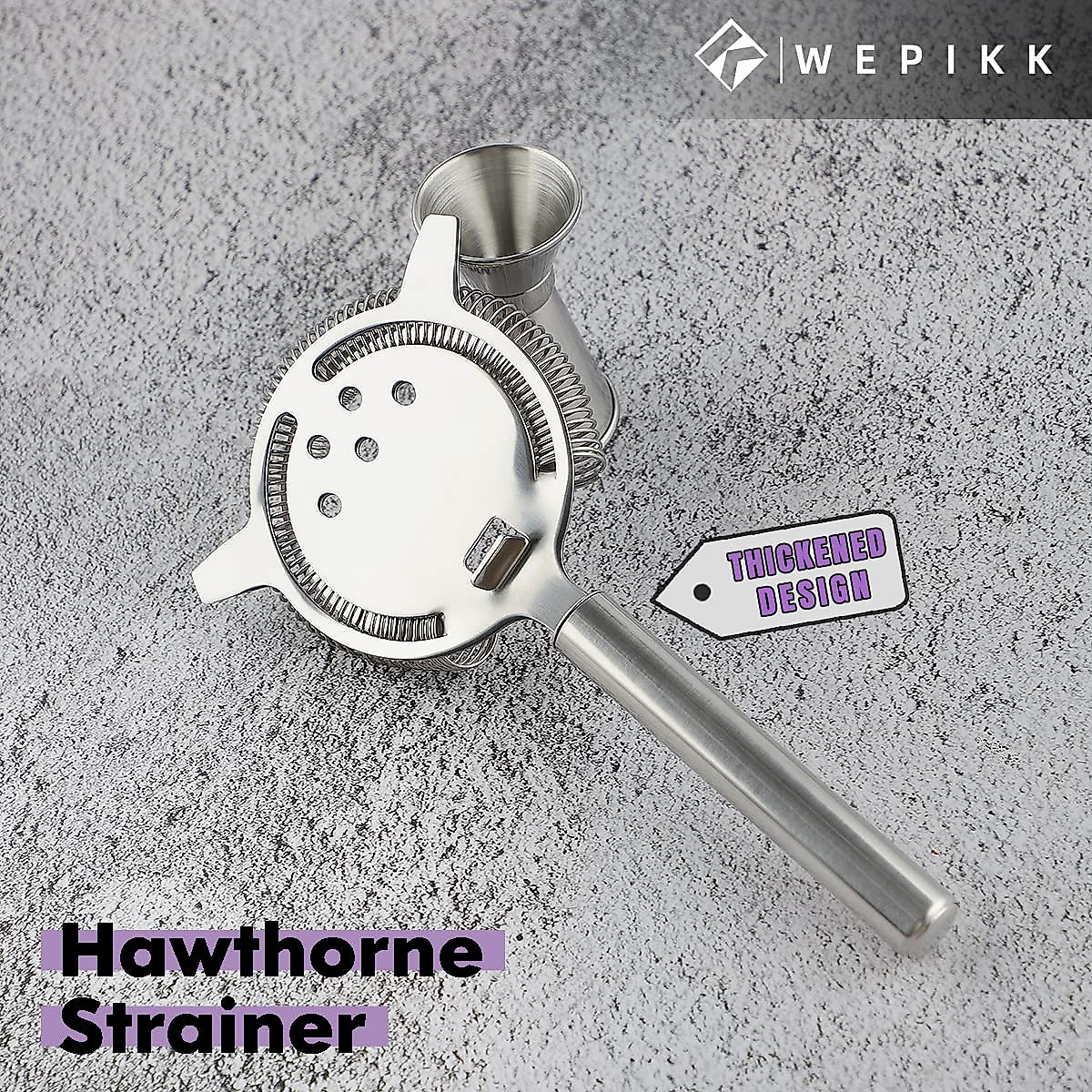 Wepikk Cocktail Shaker Boston Shaker Set Mixology Travel Bartender Kit Portable Bar Tools Carry Bag Stainless Steel 20oz & 24oz Tins Jigger Muddler Strainer Mixing Spoon Martini Margarita Mojito